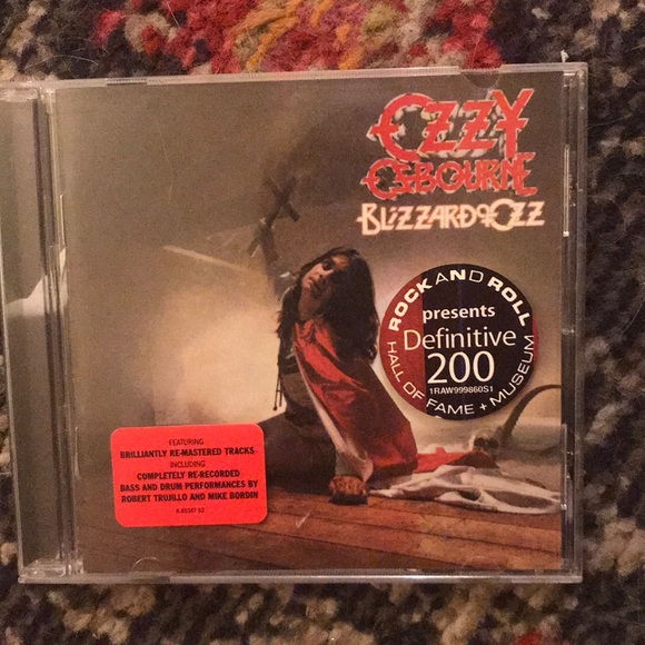 Media | Ozzy Osbourne Blizzard Of Ozz Cd Featuring Remastered Tracks Rock N Roll | Poshmark